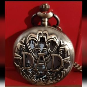 Accessories | New Dad Father Quartz Pocket Watch Several Styles Of Dad ...